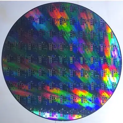 12 Inch Silicon Wafer 8 inch Wafer Silicon Integrated Circuit CPU Chip ...