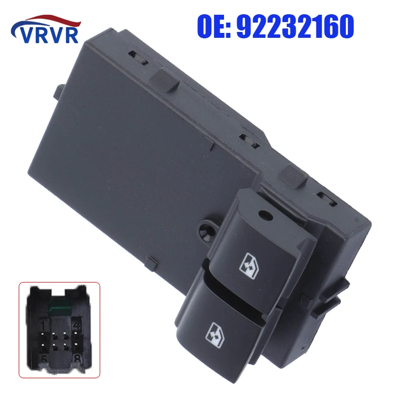 92232160 Power Window Regulator Switch Button For 2010 2011 Chevy ...