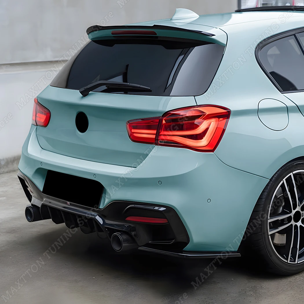 Difusor de parachoques trasero estilo MP para BMW 1 Series F20 F21 ...