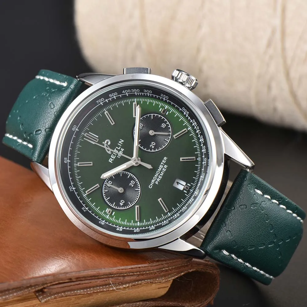 Breitling-reloj-con-fecha-autom-tica-para-hombre-cron-grafo-de-negocios ...