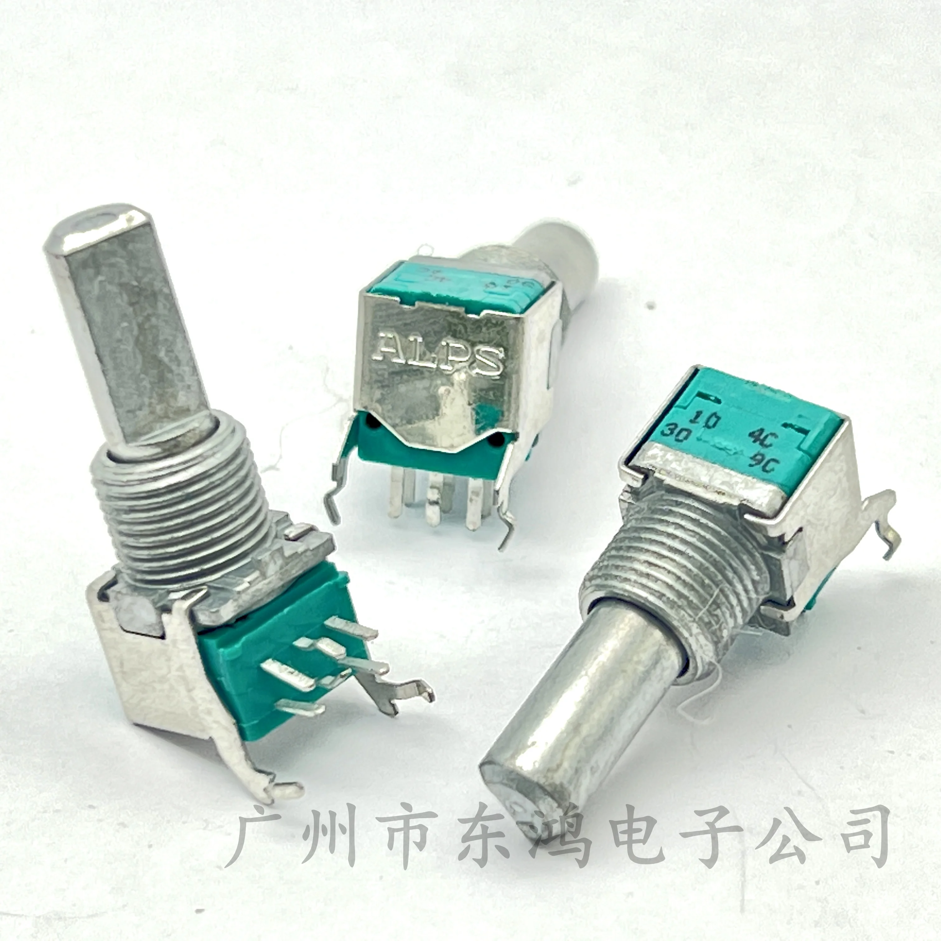 1 pcs Japan ALPS RK09 Precision Potentiometer Dual Belt Stand C100K ...