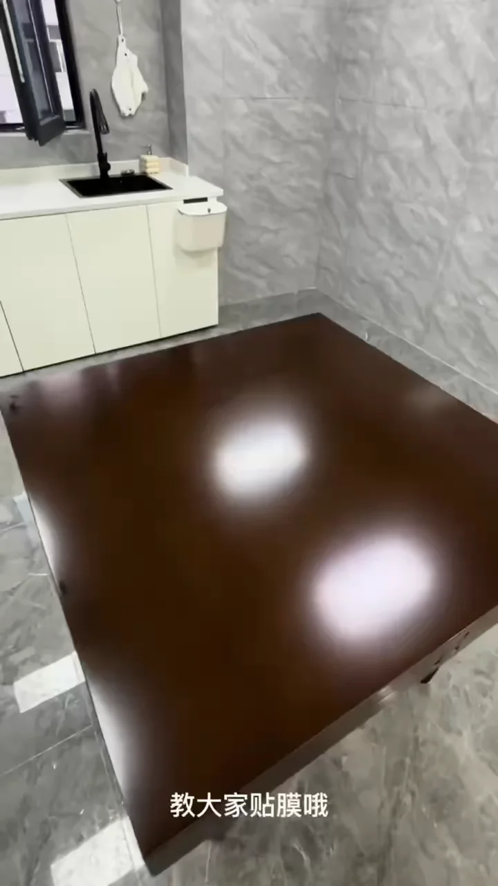 Table Protective Film Anti-Scratch Peel&Stick Kitchen Film Matte/Gloss ...