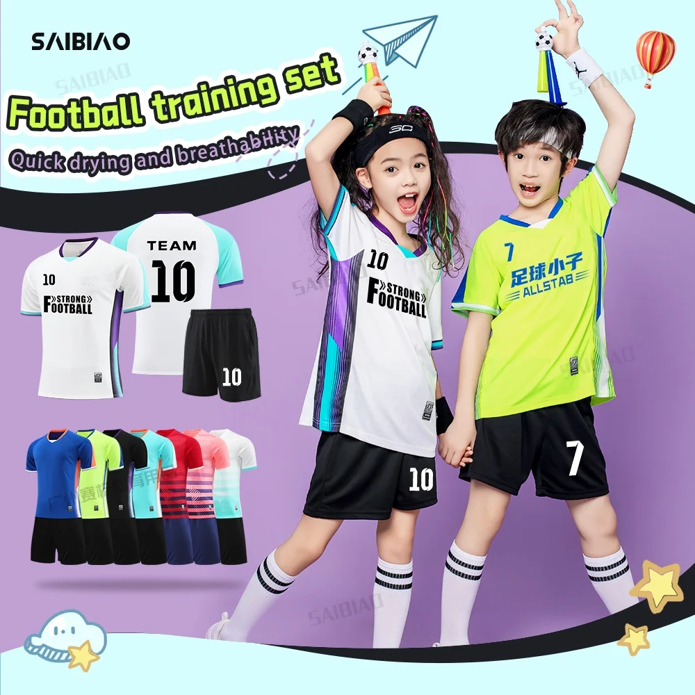 Adult Kid Soccer Jersey Customize Football Uniforms Shirts Men Women ...