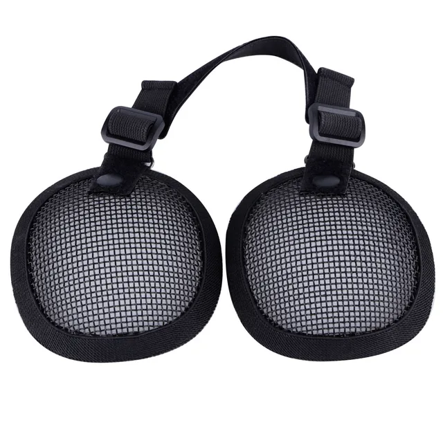 Tactical Steel Mesh Ear Protector Earmuff Military Hunting Airsoft ...