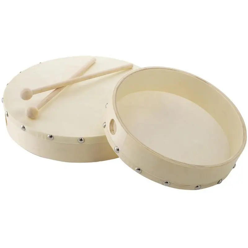 Pandereta-de-tambor-de-mano-de-madera-para-ni-os-juguete-de-percusi-n ...
