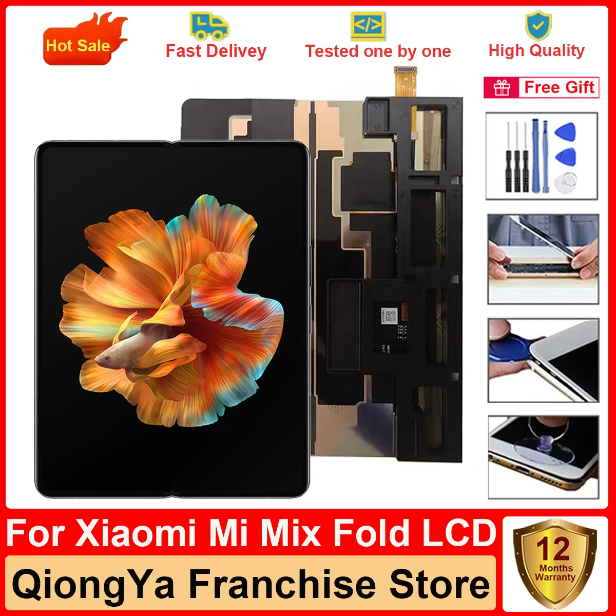 Tested-8-01-Original-AMOLED-mix-fold-Display-For-Xiaomi-Mi-Mix-Fold ...