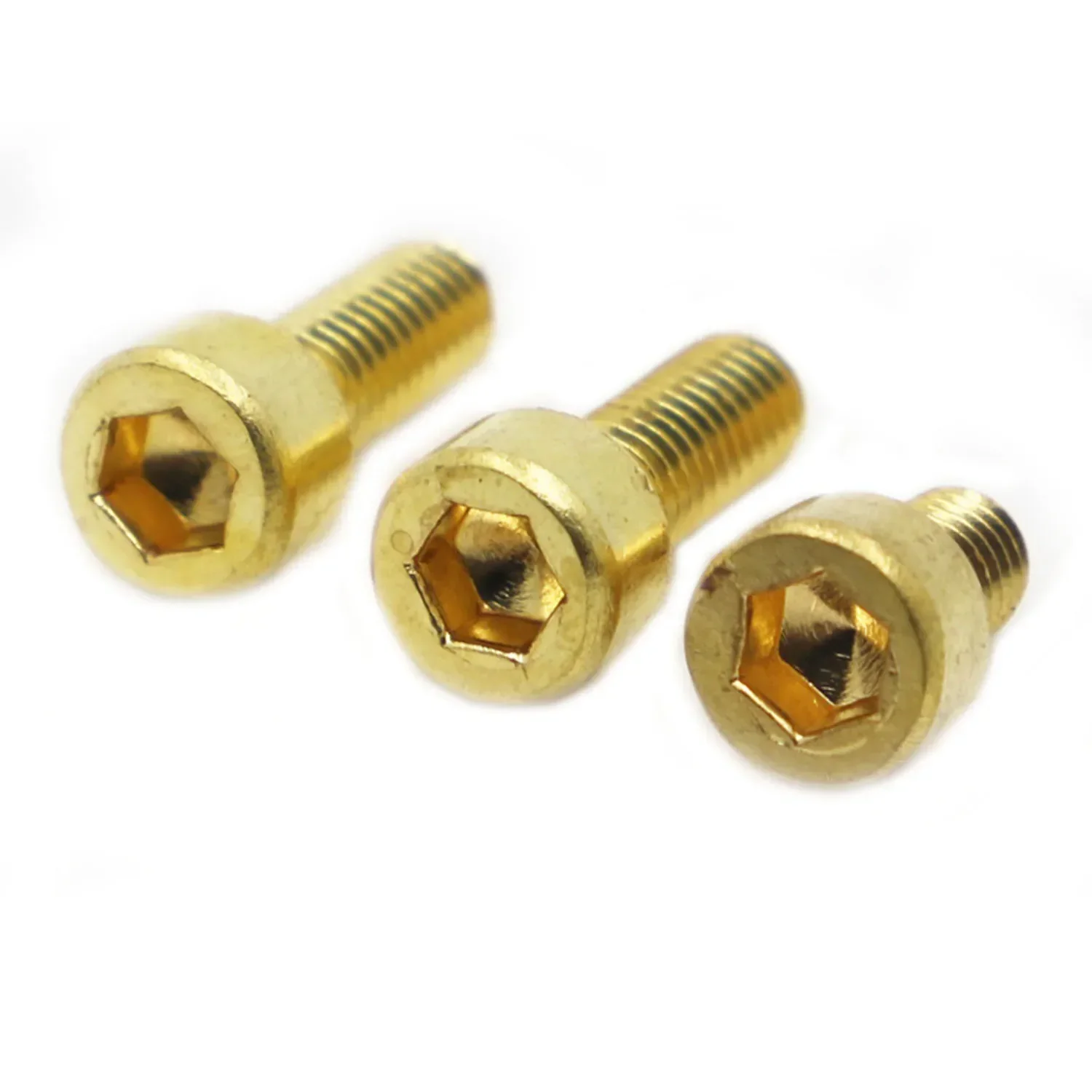 M3 M4 M5 M6 M8 M10 DIN912 Brass Hex Socket Cap Head Screw Allen Key ...
