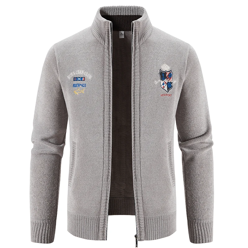 Men-Cardigan-Sweaters-Jackets-Slim-FIit-Casual-Sweatercoats-High ...