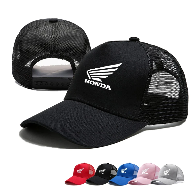 Motorcycle Emblem Breathable Baseball Cap Outdoor Sunshade Hat for ...