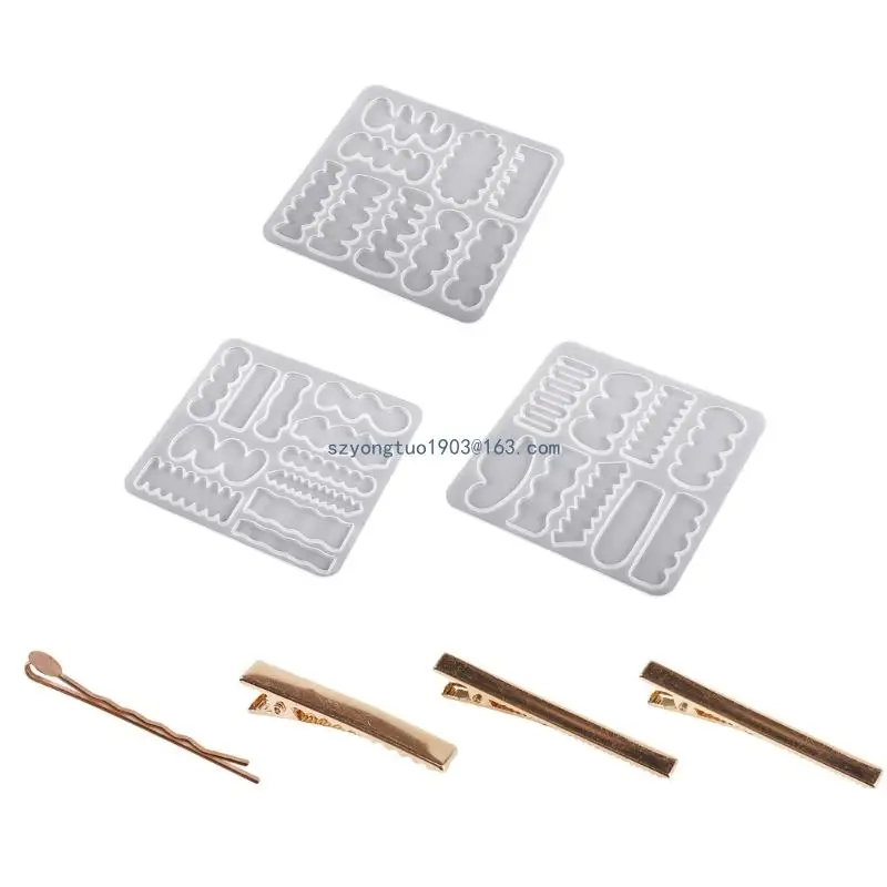 Silicone-Hair-Clips-Resin-Mold-Hair-Pin-Jewelry-Castings-Mold-Epoxy ...