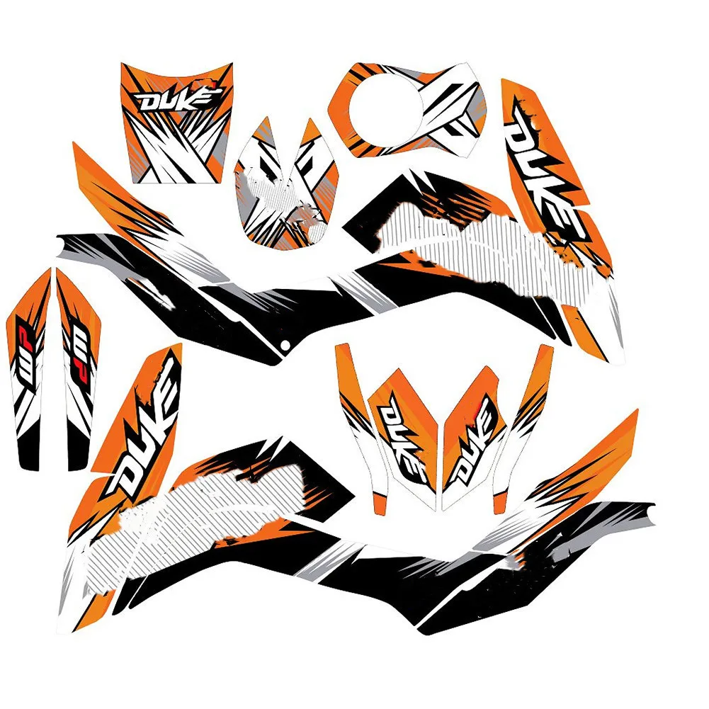 Adesivo-decalque-para-motocicleta-kit-de-3m-com-gr-ficos-para-ktm-duke ...