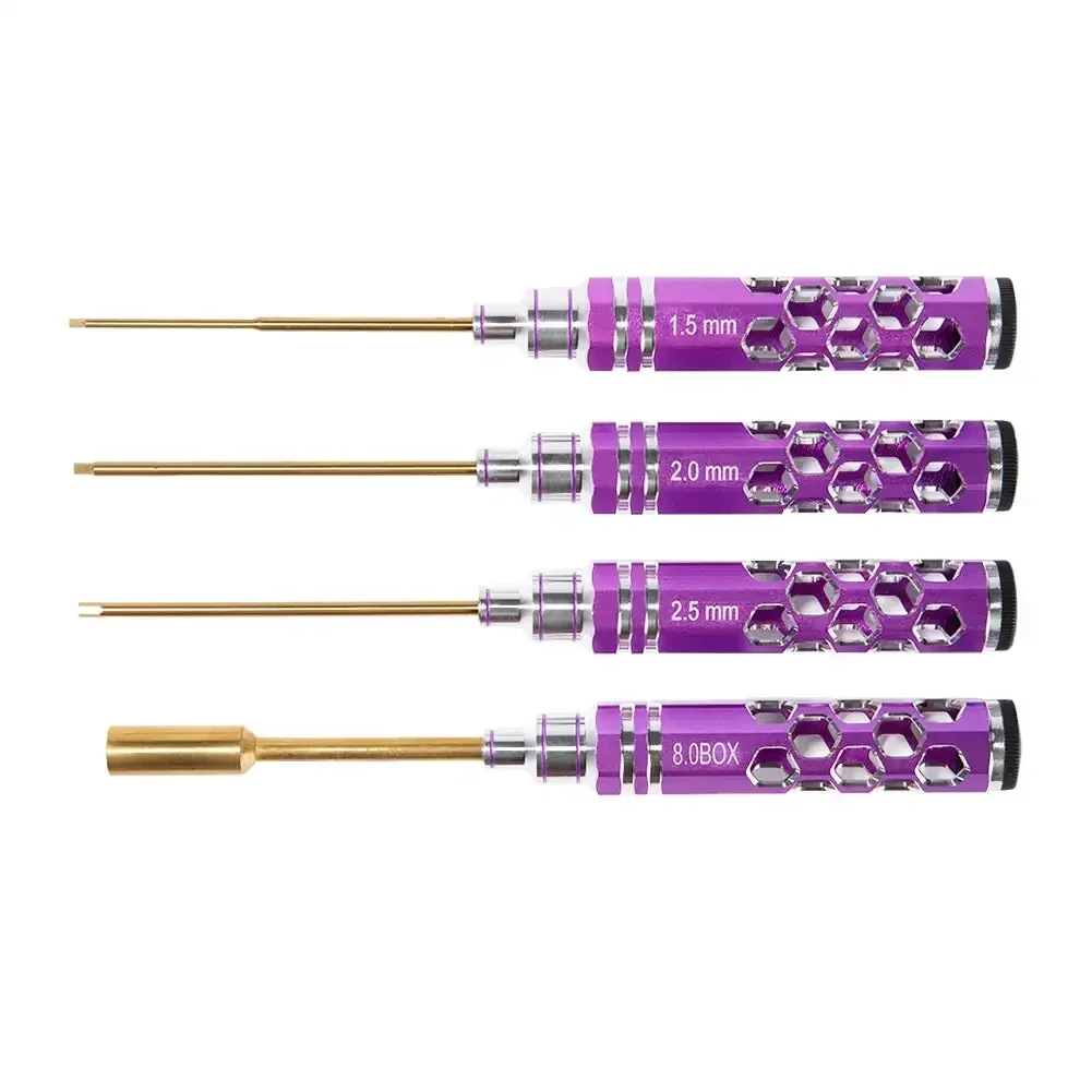 RC-Tools-4-PCS-Kit-Set-Hex-Driver-Screwdriver-Hollow-Aluminum-Alloy ...