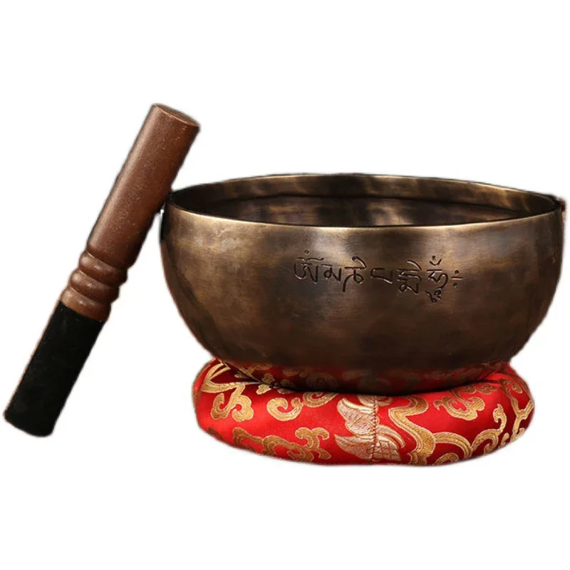 Full-Moon-Nepal-Singing-Bowl-Large-Brass-Tibetan-Singing-Bowls-Handmade ...