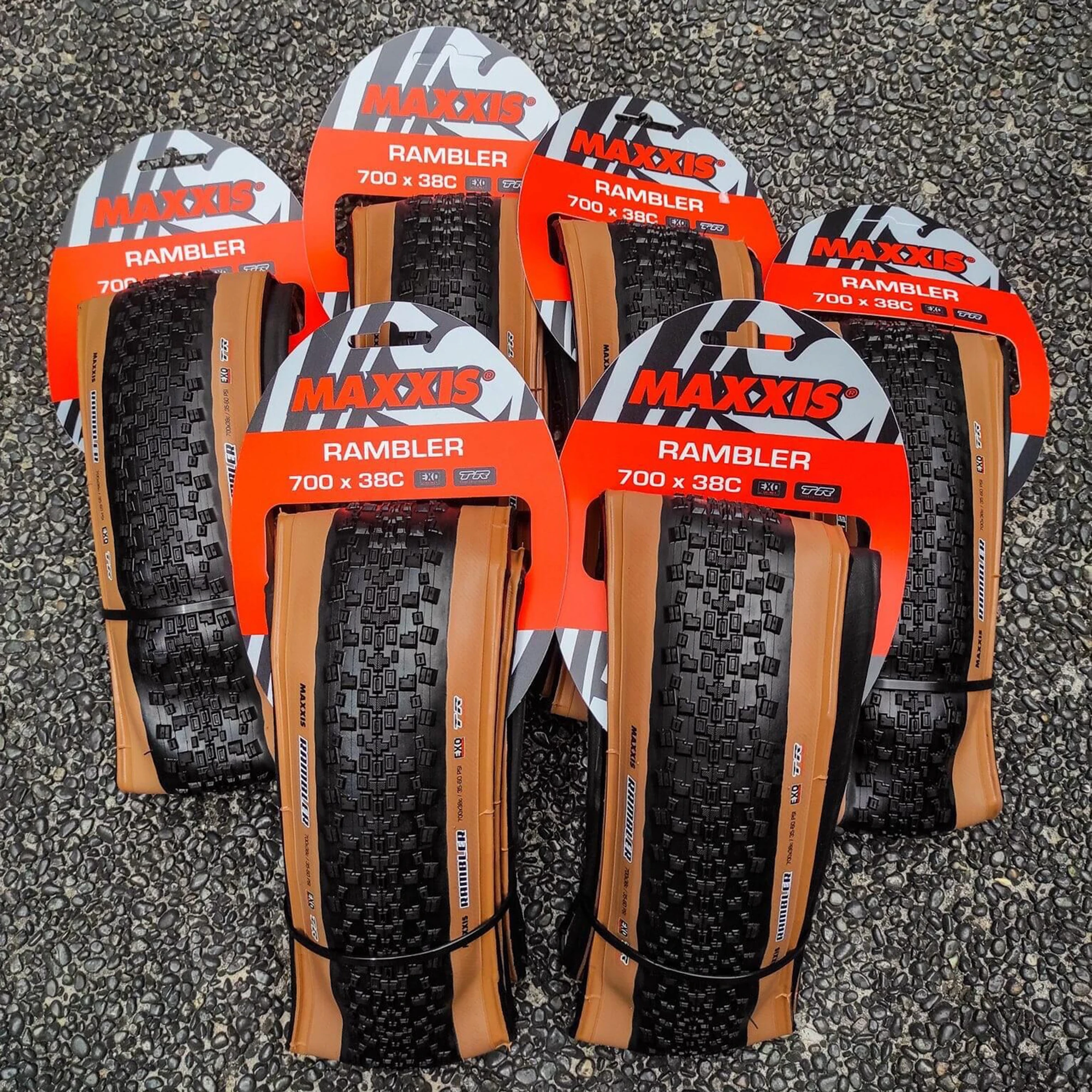 MAXXIS neumáticos de bicicleta RAMBLER 700C, sin cámara, 700x3, 8C/40C ...