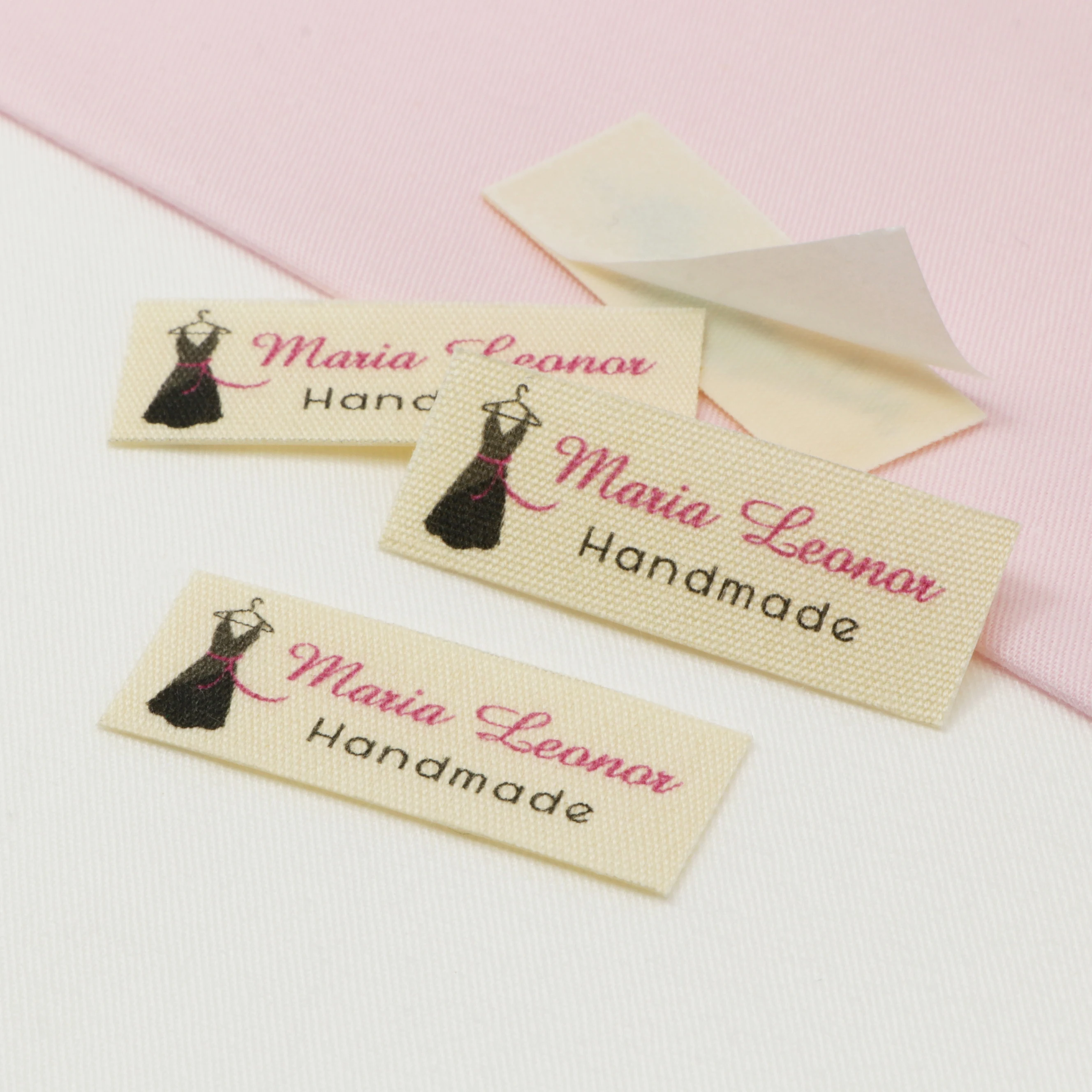100piece Custom Ironing Labels, Logo or Text, Personalized Brand ...