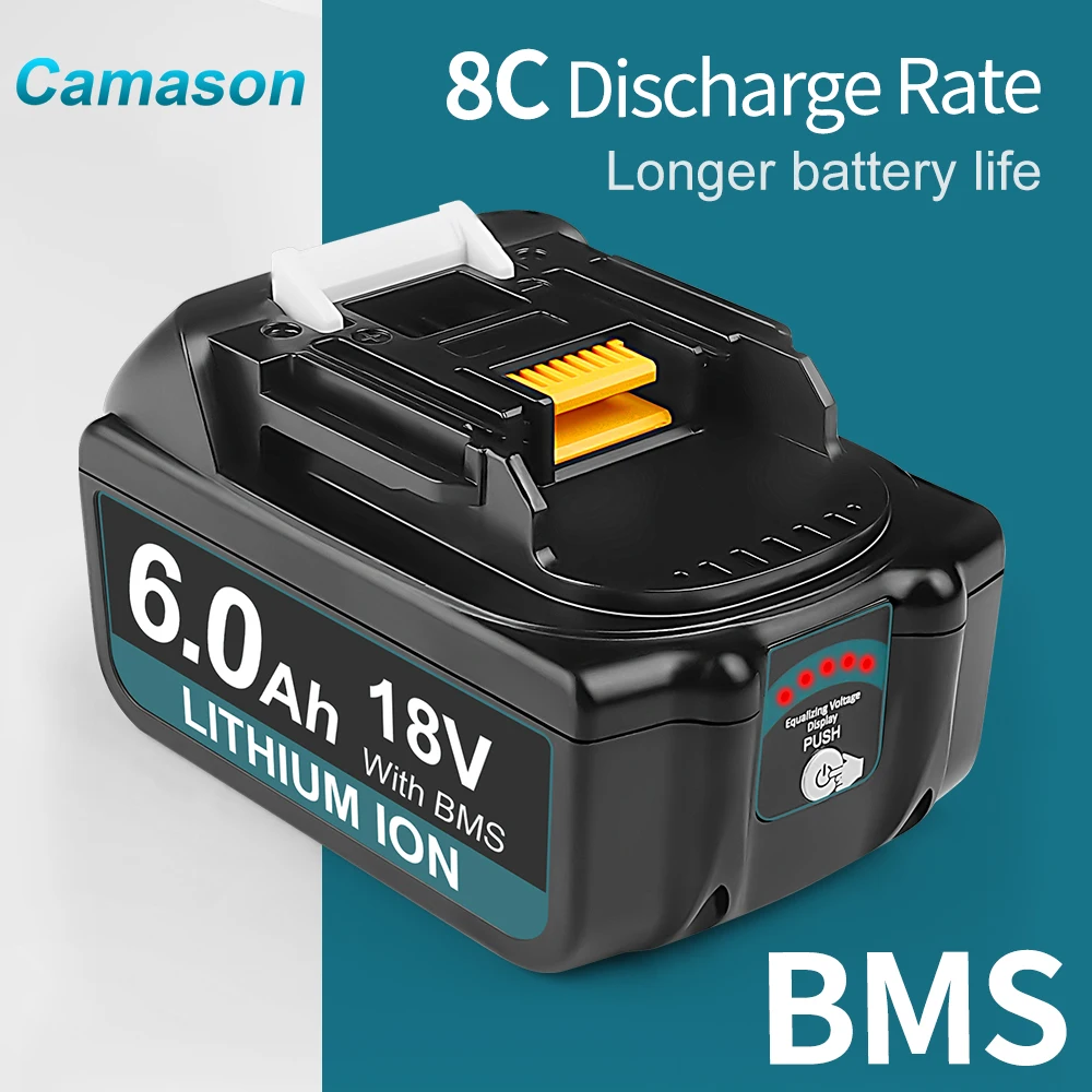 Camason-Makita-18V-Battery-For-Power-Tools-Replacement-Accessories ...