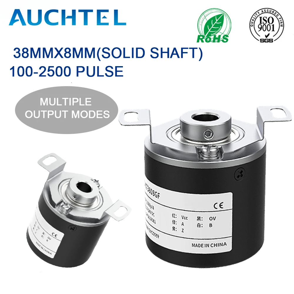 AUCHTEL-38mm-Incremental-Encoder-8mm-Hollow-Shaft-Rotary-Optical-Switch ...