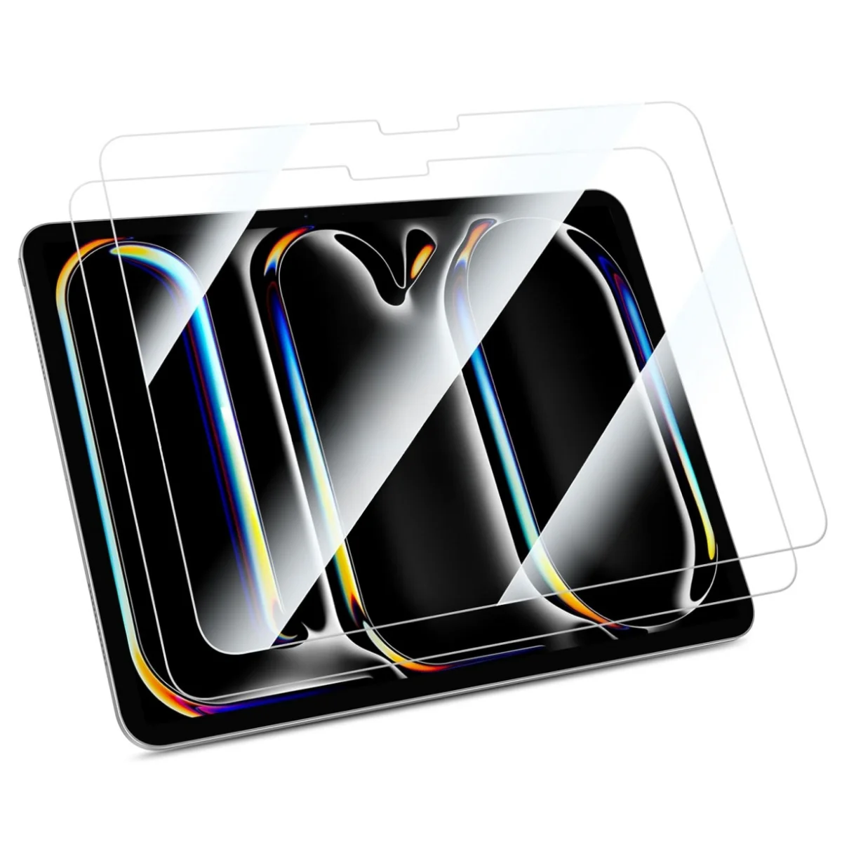2 Pack Screen Protector for IPad Air 13 Inch M2 2024 Tempered Glass ...
