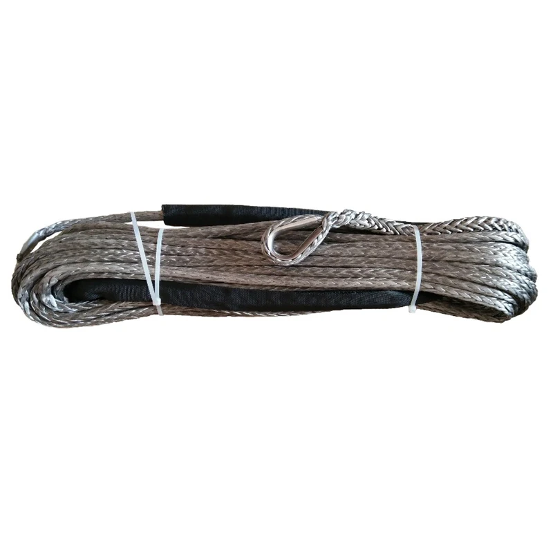 14mm X 40meters UHMWPE Synthetic Winch Rope For Offroad UTV ATV ...