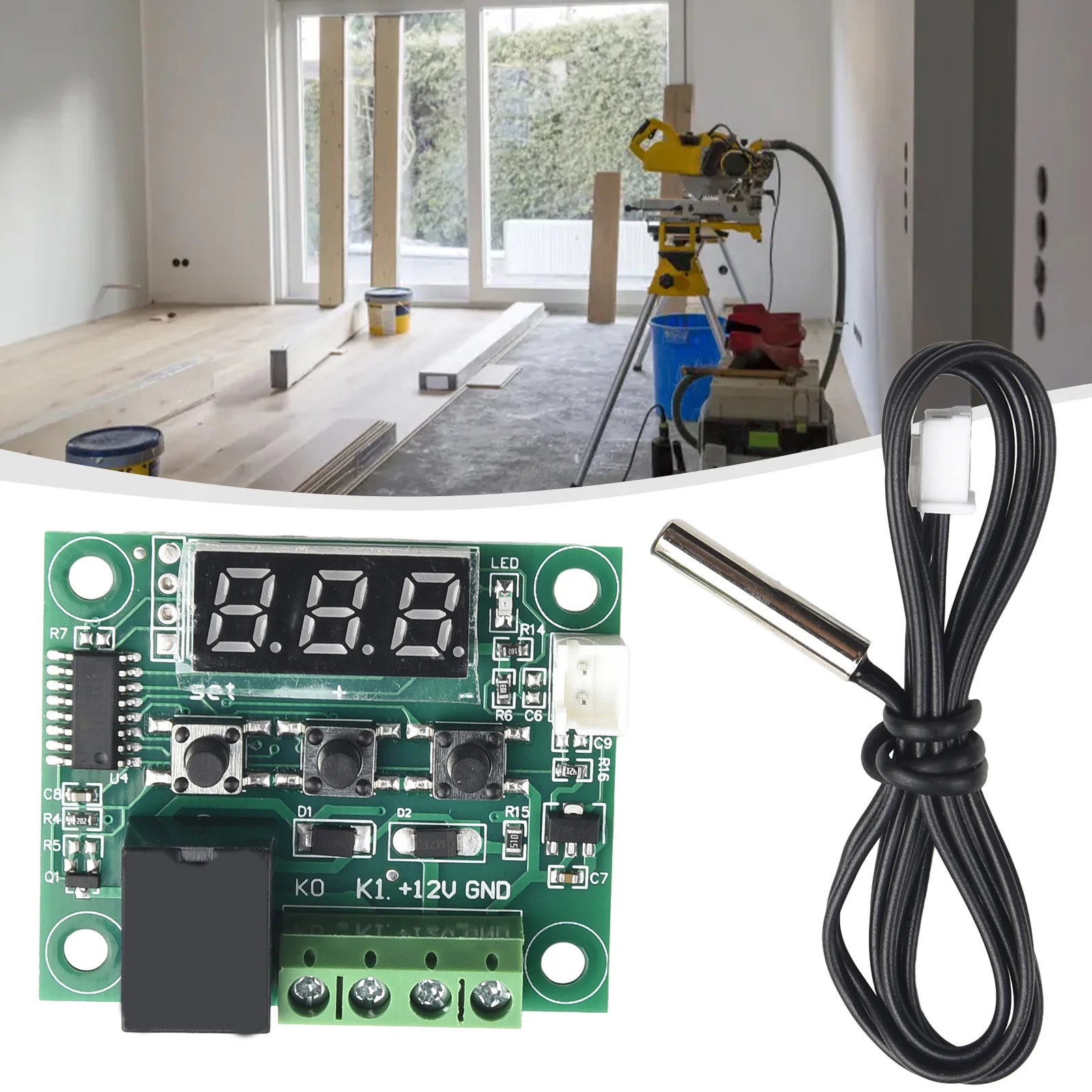 12V-Digital-Thermostat-Sensor-Temperature-Control-Switch-Module-50-110 ...