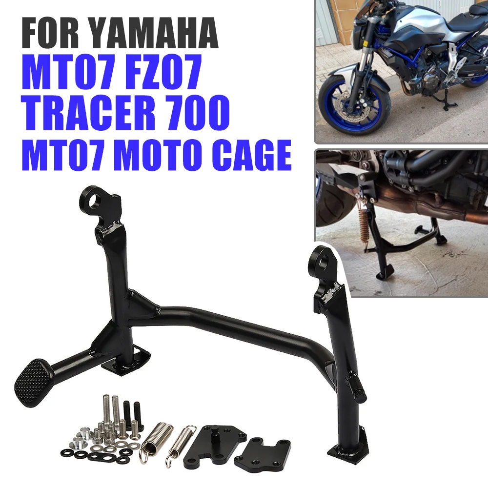 For-Yamaha-MT-07-MT07-FZ-07-FZ07-Tracer-700-Kickstand-Central-Center ...