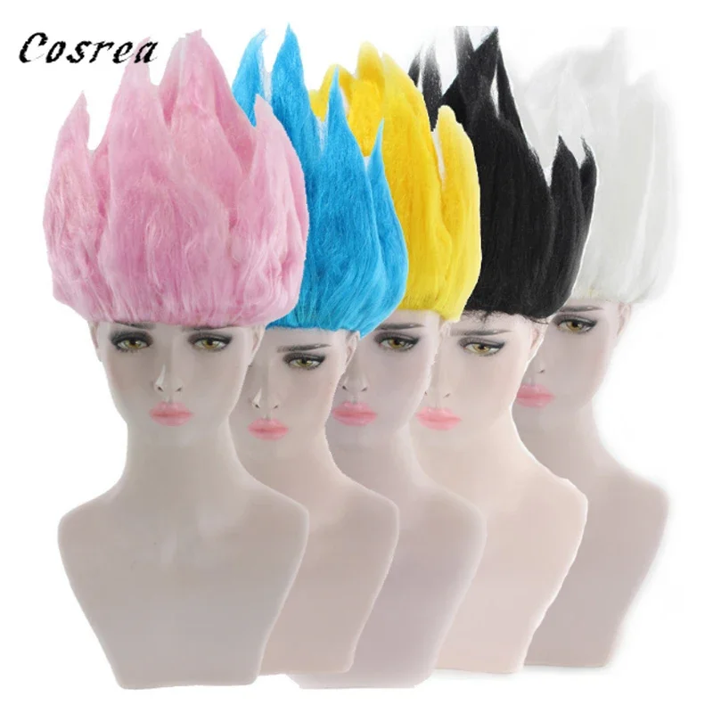 Anime With Costume Props Zamasu Wigs With Super Son Goku Cosplay Wigs ...