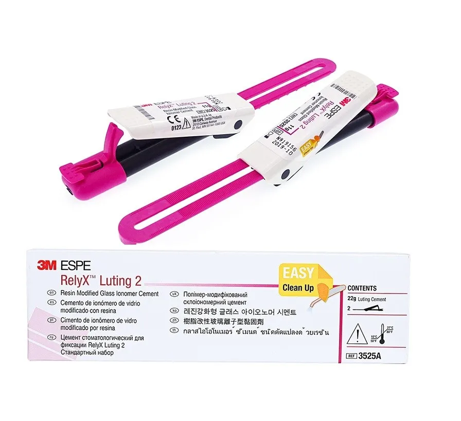 3M-ESPE-RelyX-Luting-2-Resin-Modified-Glass-Ionomer-Cement-Dental ...