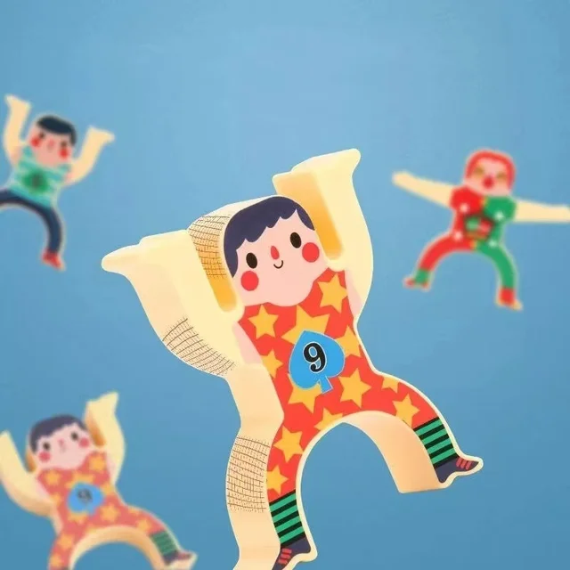 Wooden Stacking DIY Balance Building Blocks Board Stacking High Blocks ...