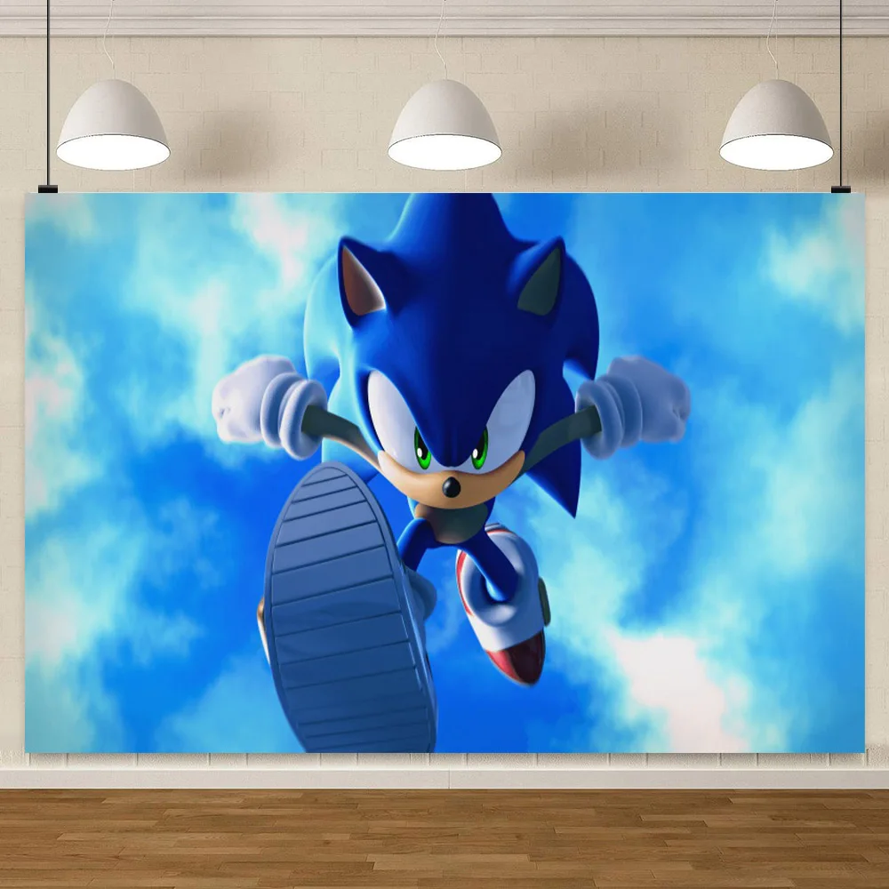 Fondo fotográfico de Sonic The Hedgehog, Rosy The Rascal, suministros ...