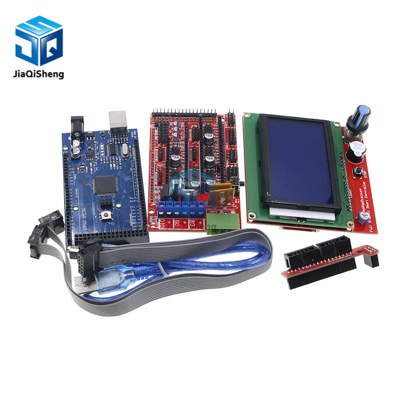 Mega 2560 R3 Mega2560 REV3 + 1pcs RAMPS 1.4 Controller +RAMPS1.4 LCD ...