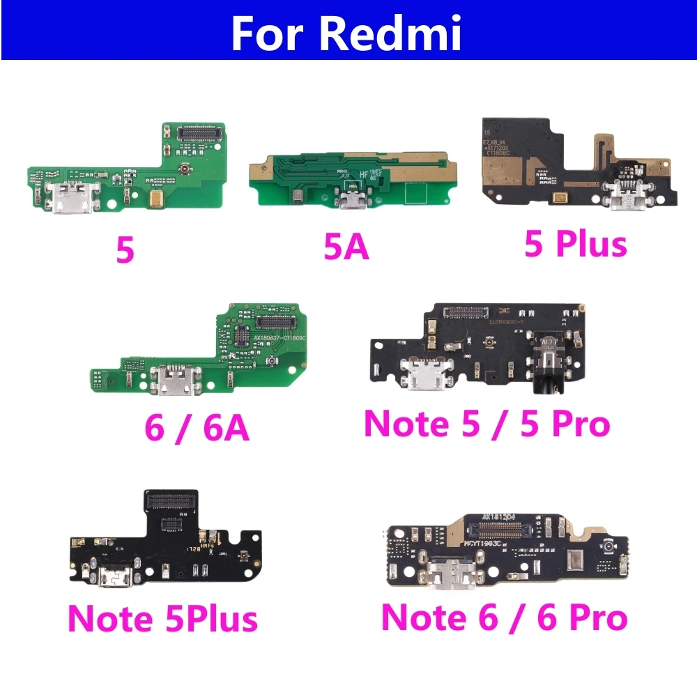 1 Pce USB Charger Port Jack Dock Connector Flex Cable For Redmi Note 5 ...