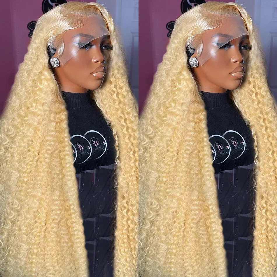 250-Density-40-Inch-Deep-Wave-613-Honey-Blonde-13x4-Lace-Front-Human ...
