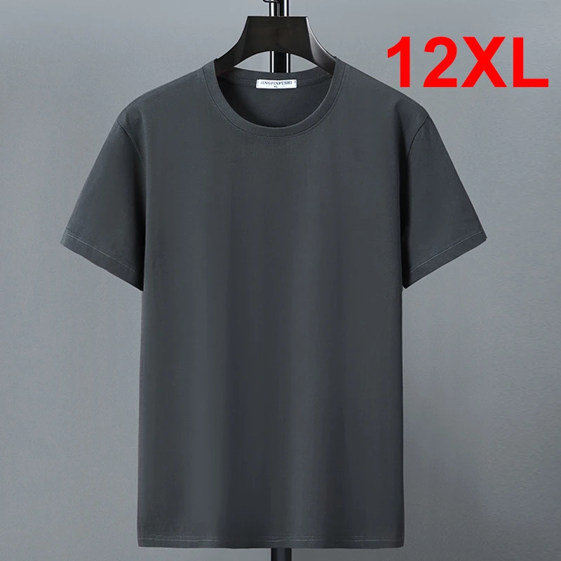 Men's Short Sleeve T-shirts Plus Size Cotton | Men's Short Sleeve T-shirt 10xl - 10xl - Aliexpress