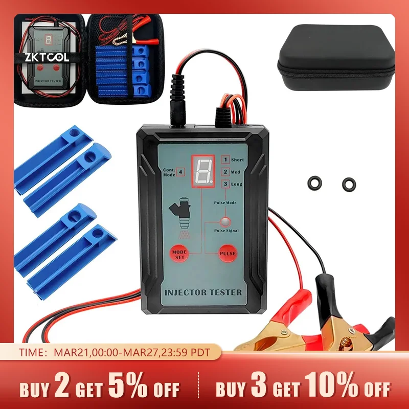 Upgraded Fuel Injector Tester & DIY Cleaning Tool - Test Two Injectors ...