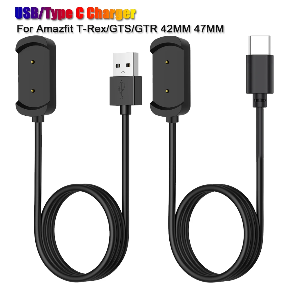 USB-Type-C-Charger-For-Huami-Amazfit-T-Rex-1-Amazfit-GTS-Amazfit-GTR ...