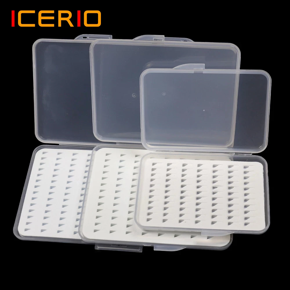 ICERIO-1PC-2PC-Micro-Flies-and-Midges-Nymph-Slim-Fly-Box-with-Foam-Fly ...