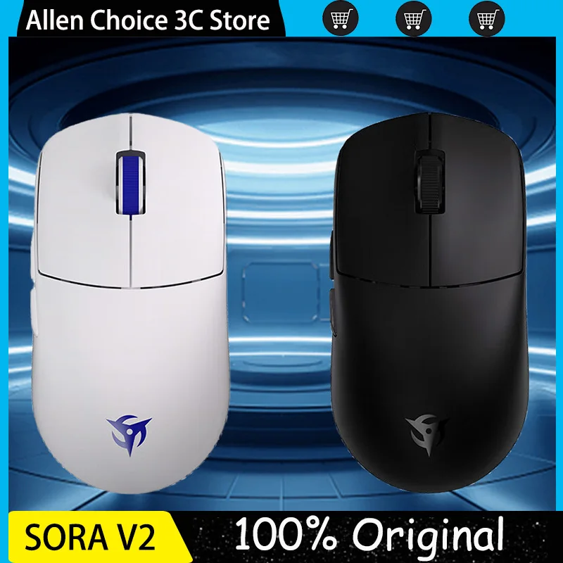 Original-Ninjutso-Sora-V2-Gaming-Mouse-Wireless-2Mode-39g-Lightweight ...