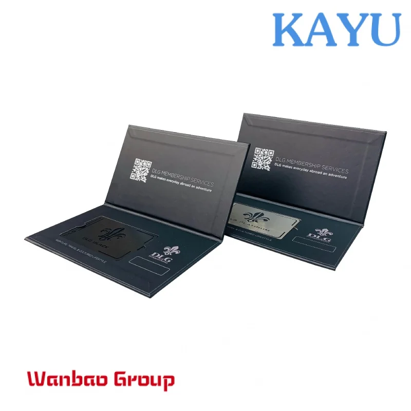 Custom-Luxe-Black-Metal-Gift-Card-Box-Set-Business-Vip-Card-Verpakking ...