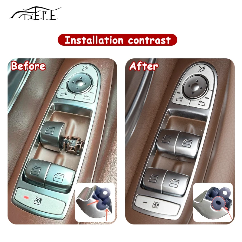 For-Mercedes-Benz-W213-glass-lifter-switch-button-E-class-E200-E260 ...