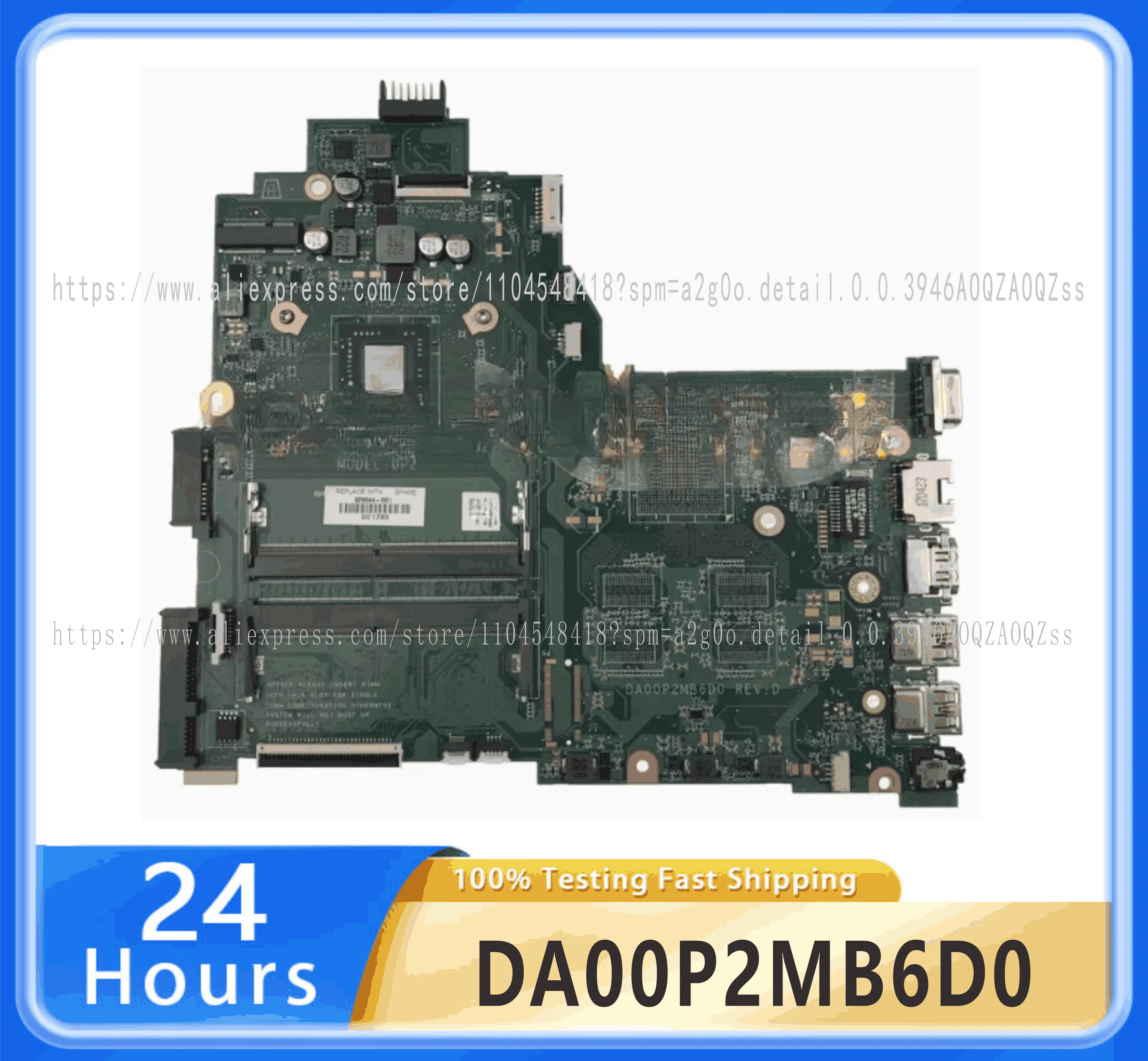 DA00P2MB6D0 14-BW 14Z-BW 925544-601 925544-001 With CPU e2-9000 Tested ...