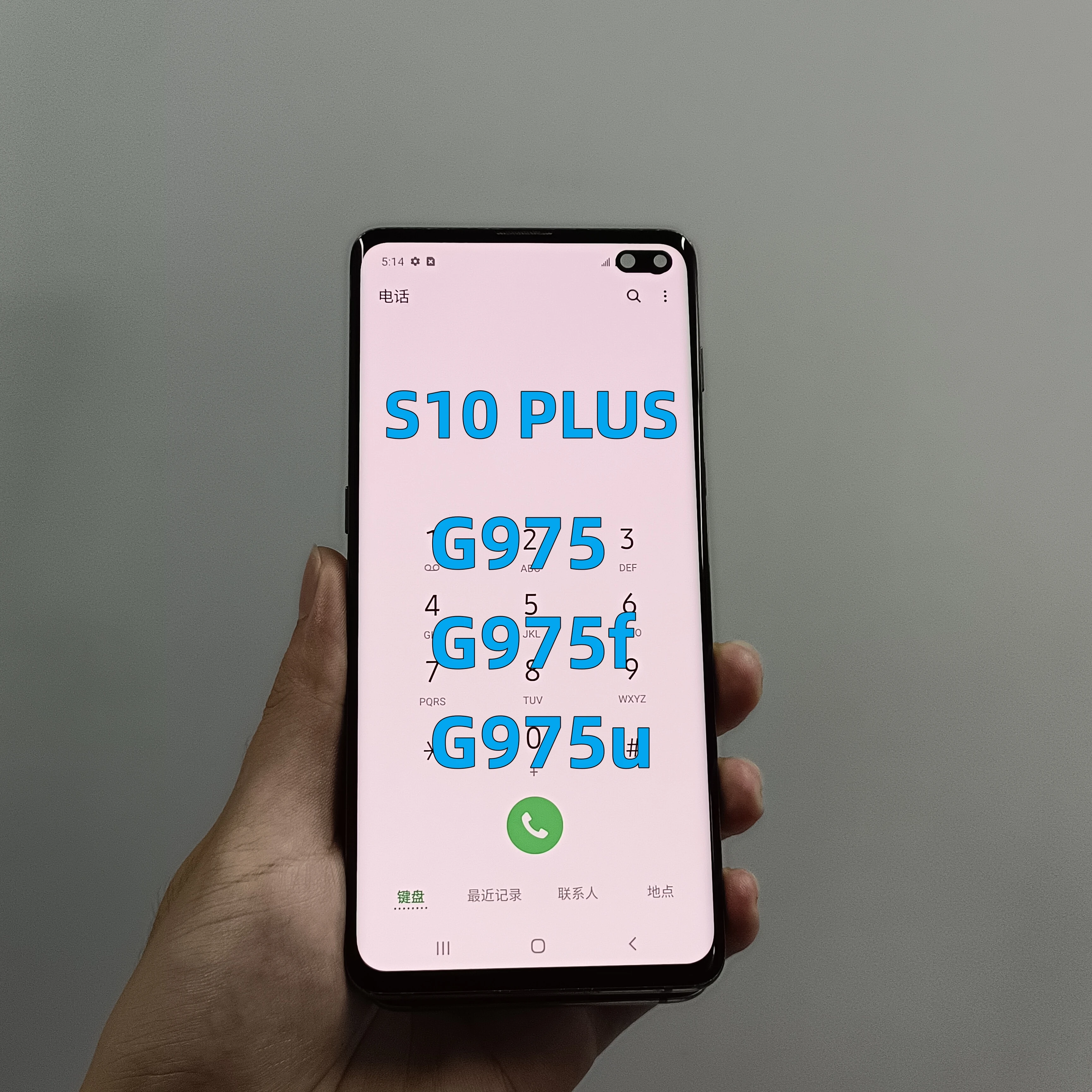 100% Test For S10+ Lcd For Samsung Galaxy S10 Plus Display Screen G975 ...