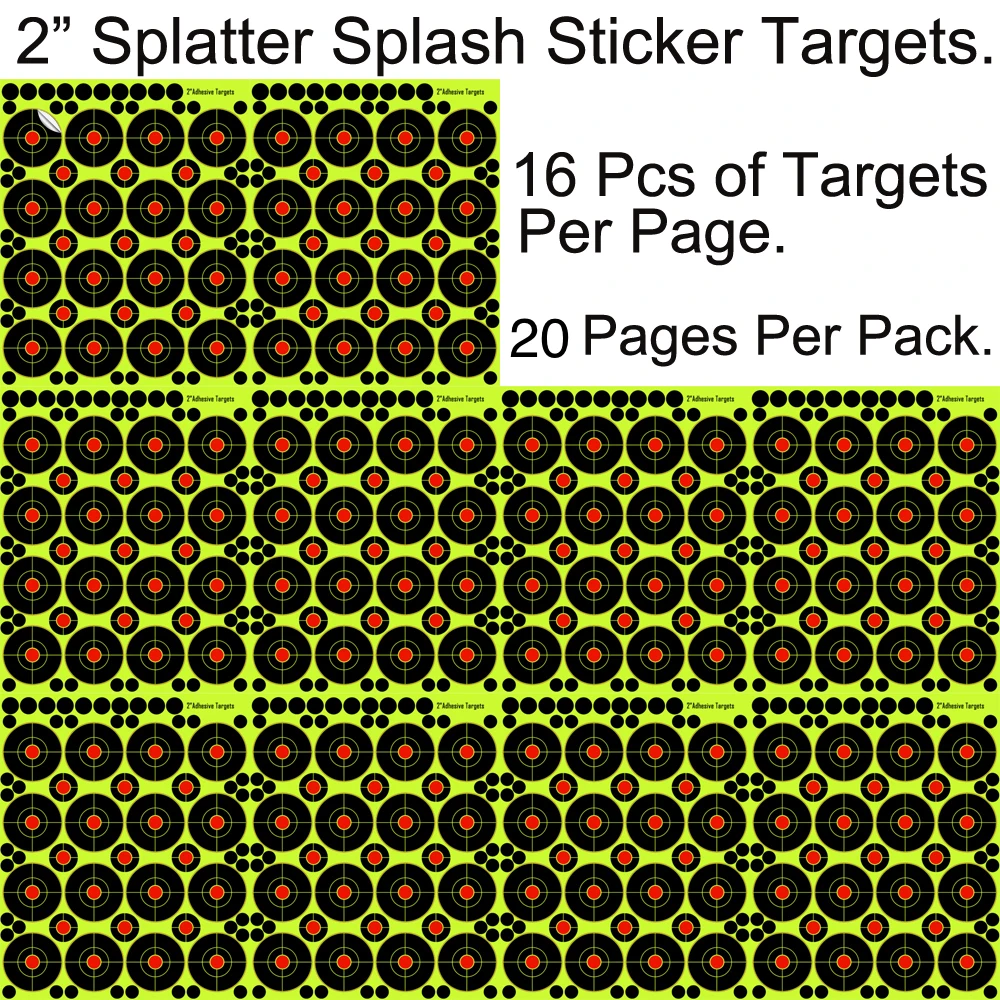 2-Self-Adhesive-Splatter-Splash-Reactive-Color-Impact-Shooting-Sticker ...