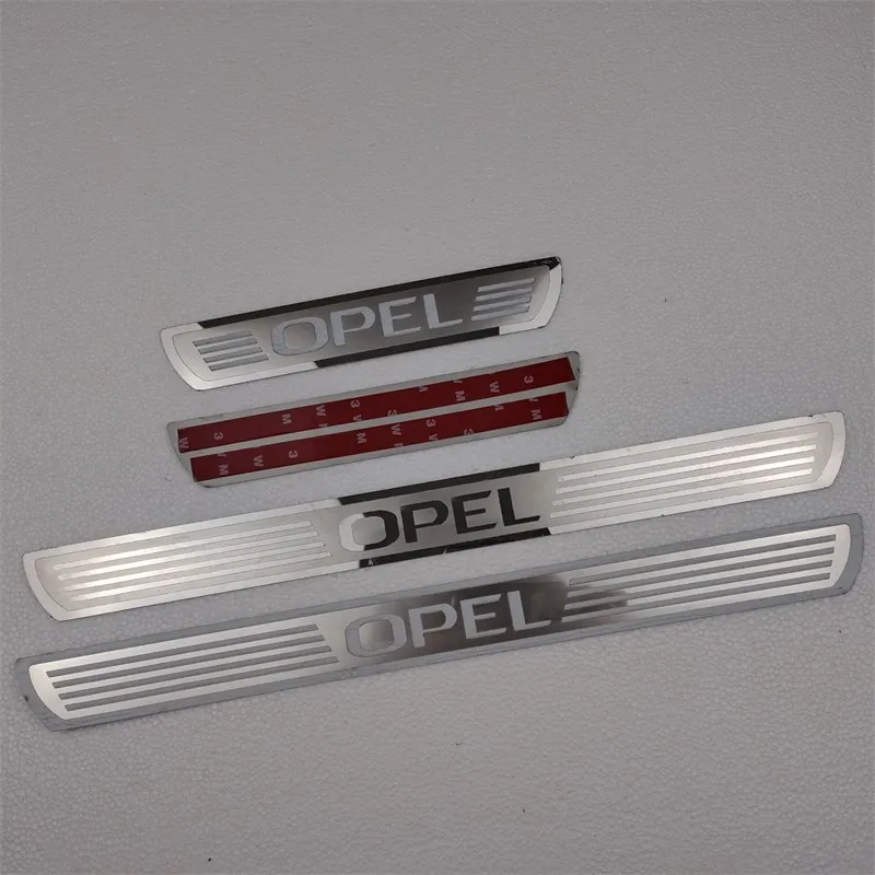 For-Opel-Astra-Zafira-Corsa-Mokka-Door-Sill-Scuff-Plate-Cover-Trim ...