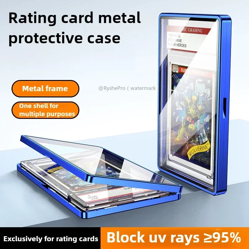 1pc Graded Card Slab Bumper for Standard PSA BGS Slab Case Metal Frame ...