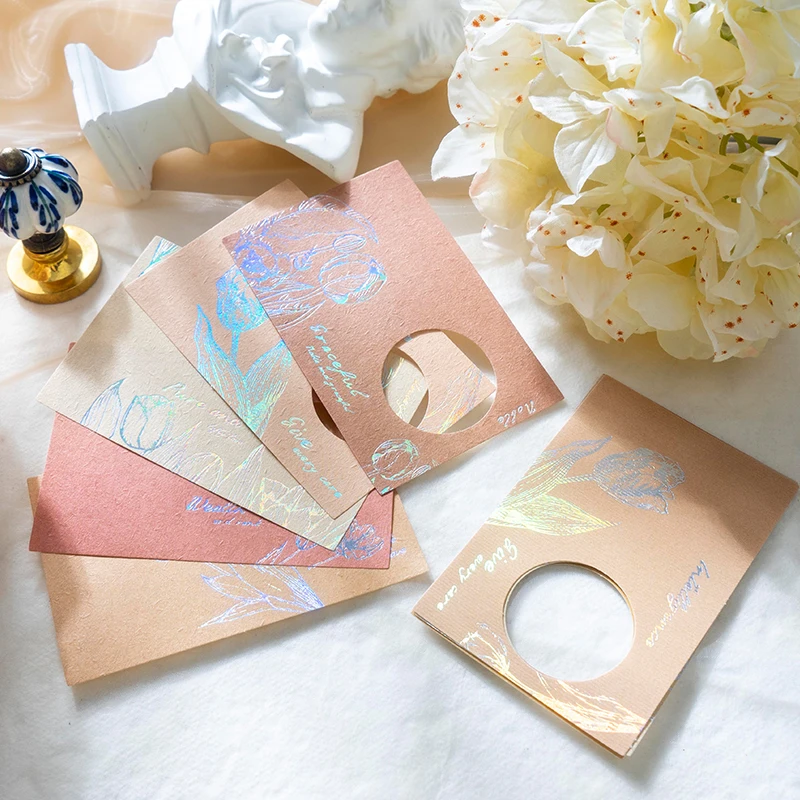 20pcs-Retro-plant-Hollow-Material-Paper-card-stock-Decorative-Patterned ...