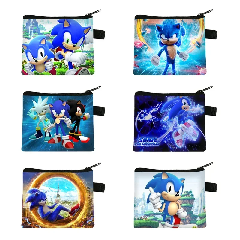 Sonic-Coin-Purse-Hedgehog-Anime-Wallet-Cartoon-Student-Card-Holder ...