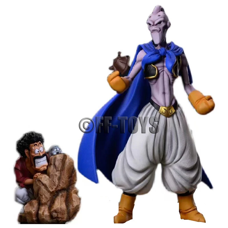 Presale Anime Dragon Ball Z Evil Buu Figure Mister Satan Figura Evil ...