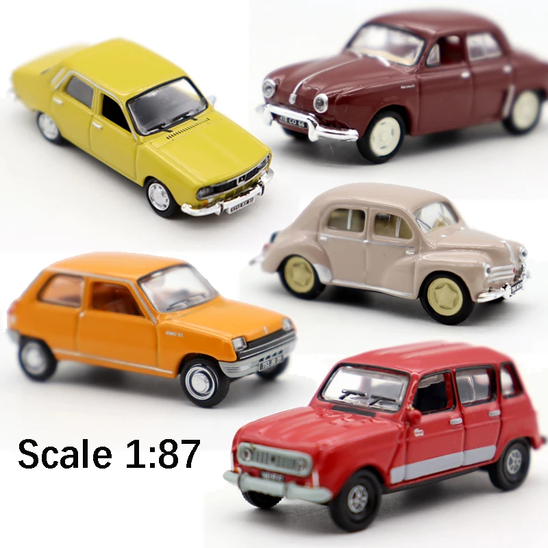 Rennault-HO-Scale-Toy-Cars-Modelo-Diecast-Simulation-Presente-Cole-o ...