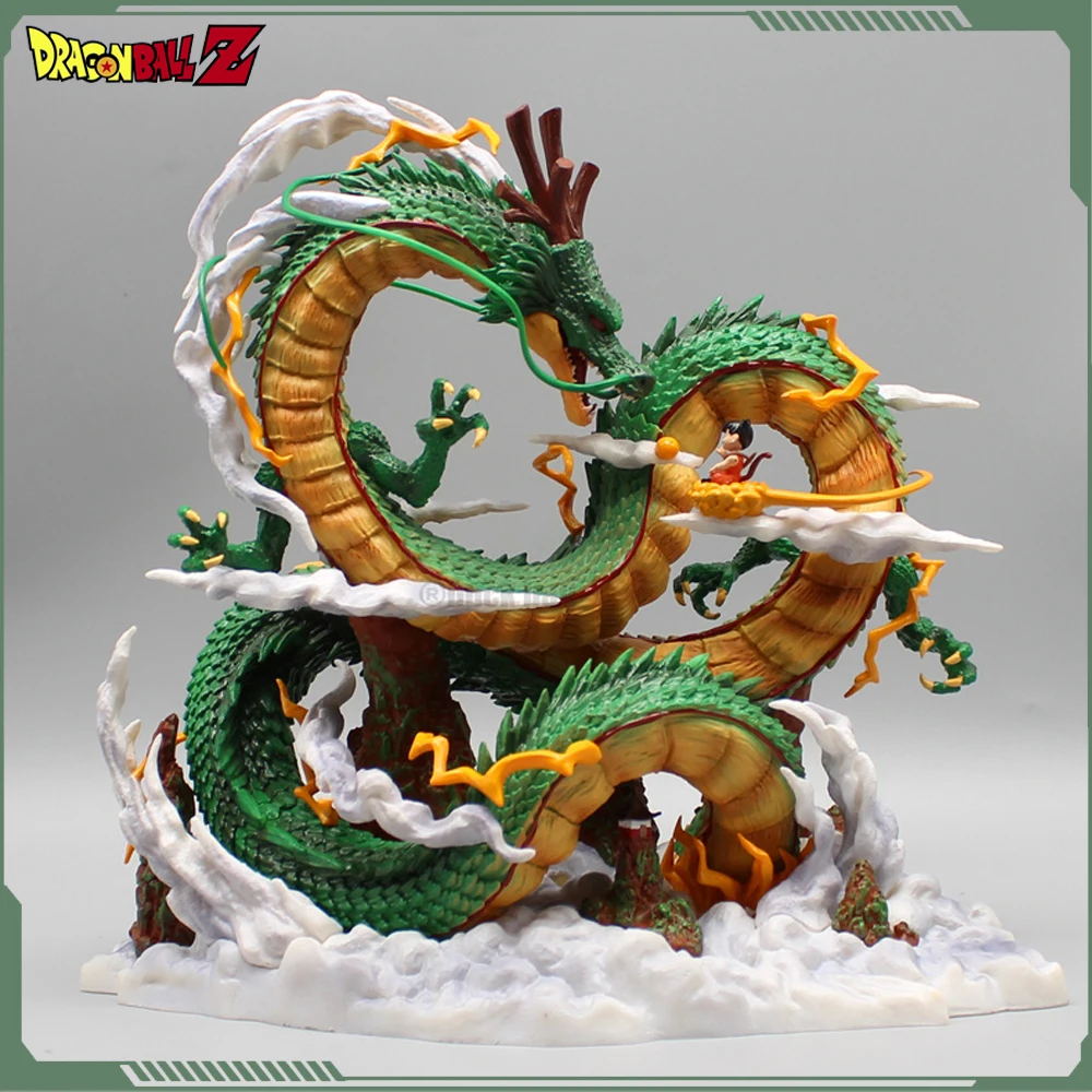 Dragon-Ball-Z-Shenron-And-Son-Goku-22cm-Anime-Figure-Dbz-Figurine-Pvc ...