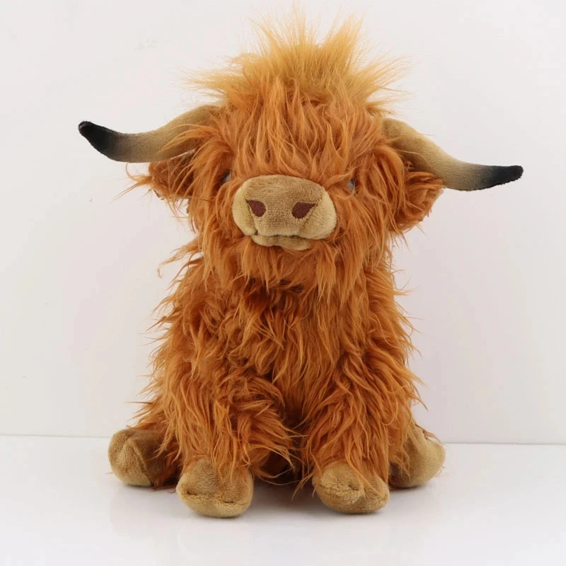 Kawaii-Highland-Cow-Simulation-Animal-Plush-Doll-Soft-Stuffed-Yak ...